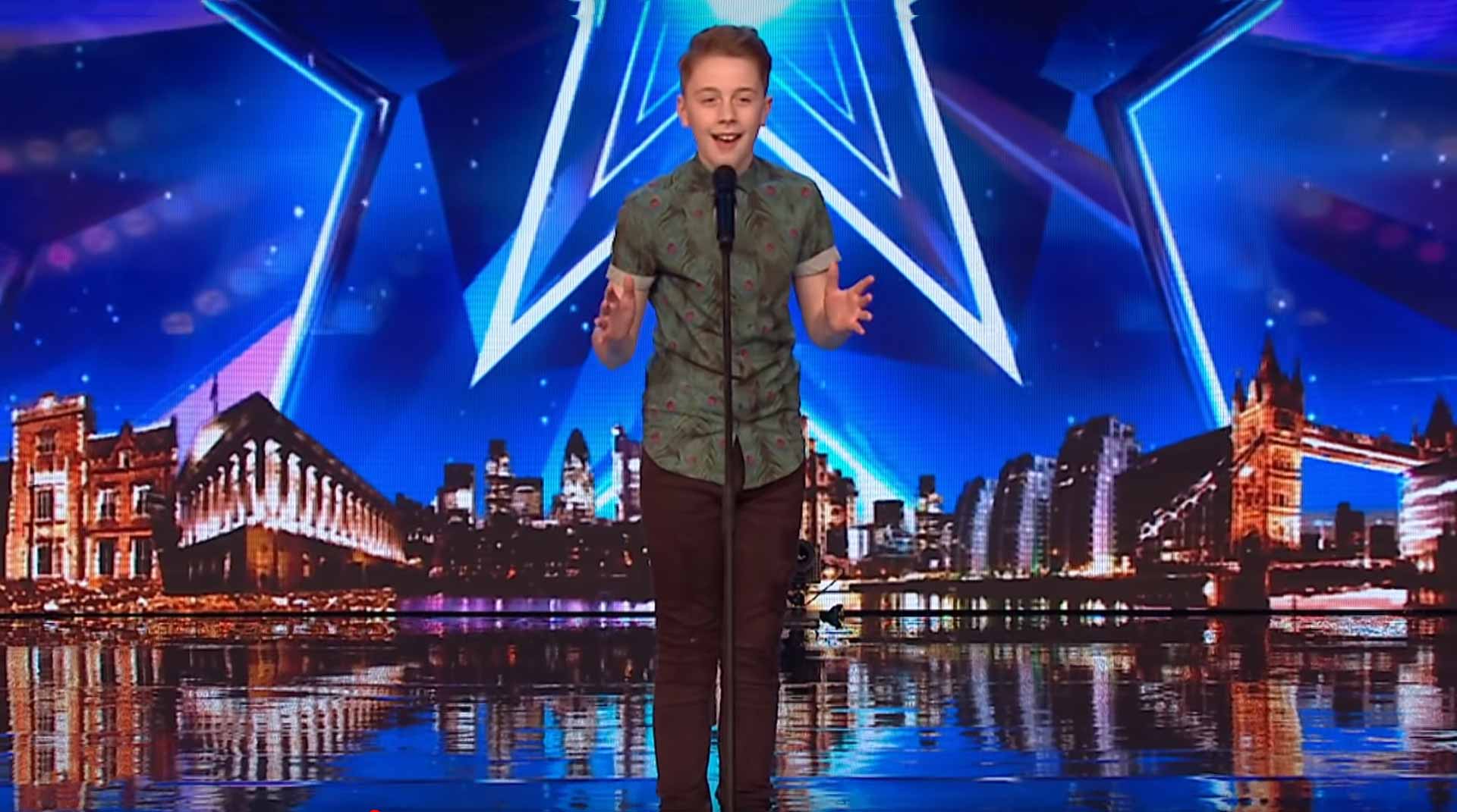 12-Year-Old Singer Kerr James - Britain's Got Talent 2019 12-Year-Old Singer Kerr James - Britain's Got Talent 2019