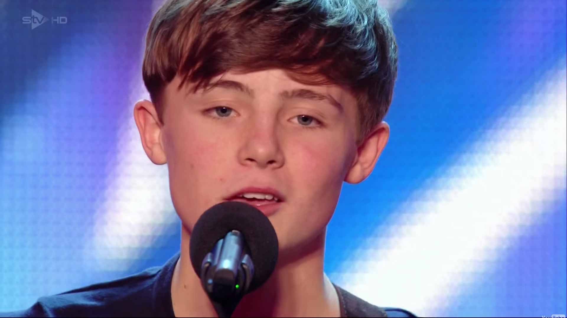 15 Year Old James Smith Sings 'Feeling Good' - Britain's Got Talent 2014