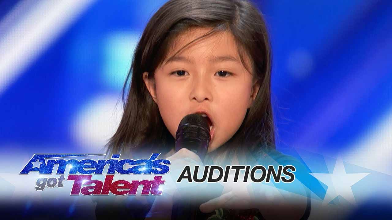 9-Year-Old Celine Tam Stuns America's Got Talent 2017 with 'My Heart ...