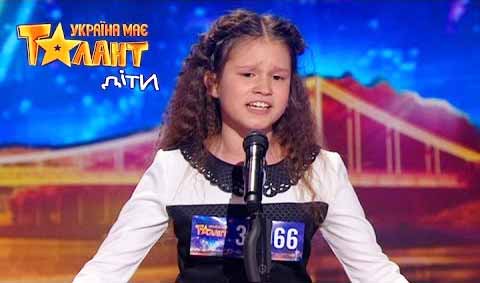 9-Year-Old Opera Singer Nicole Bardakova - Ukraine's Got Talent