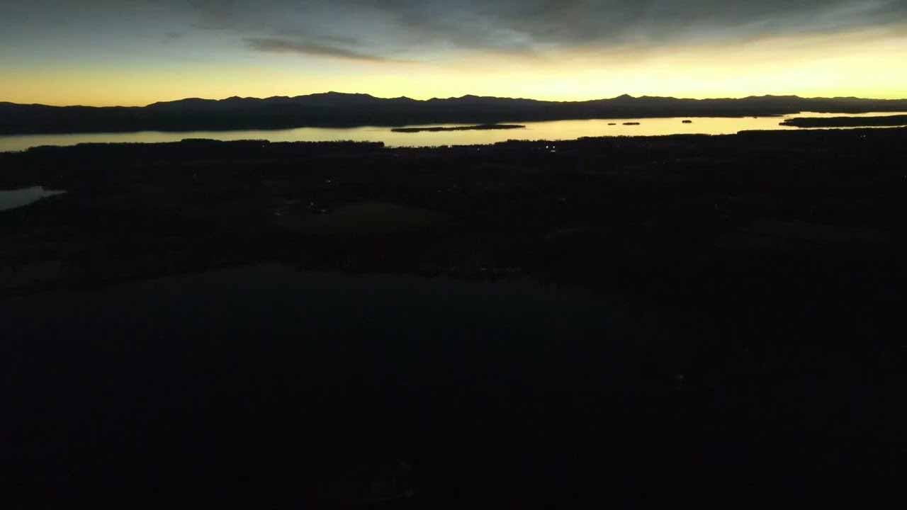 A Time-lapse of the 2024 Solar Eclipse over Lake Champlain, Vermont