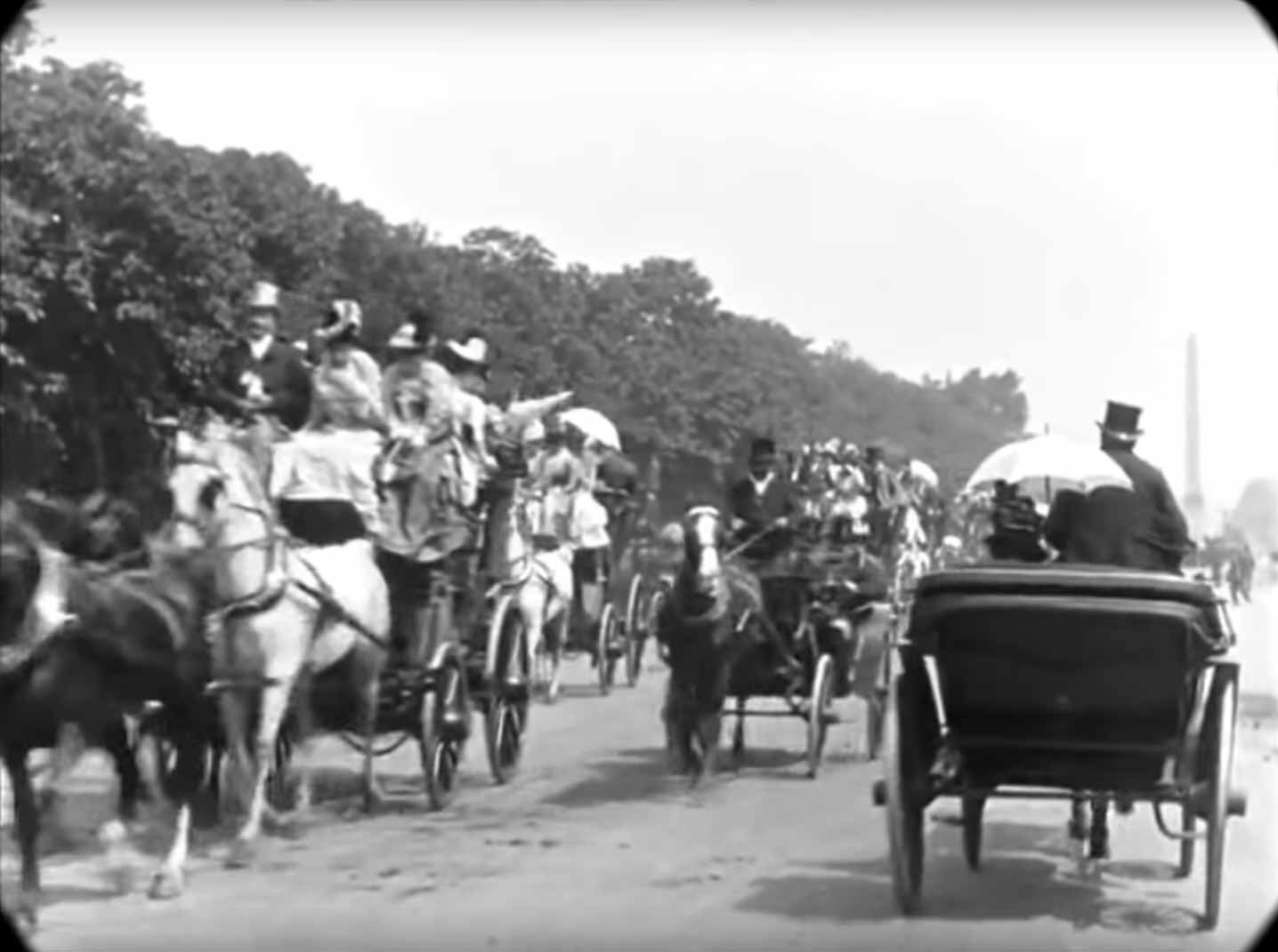 A Trip Through Paris in 1896