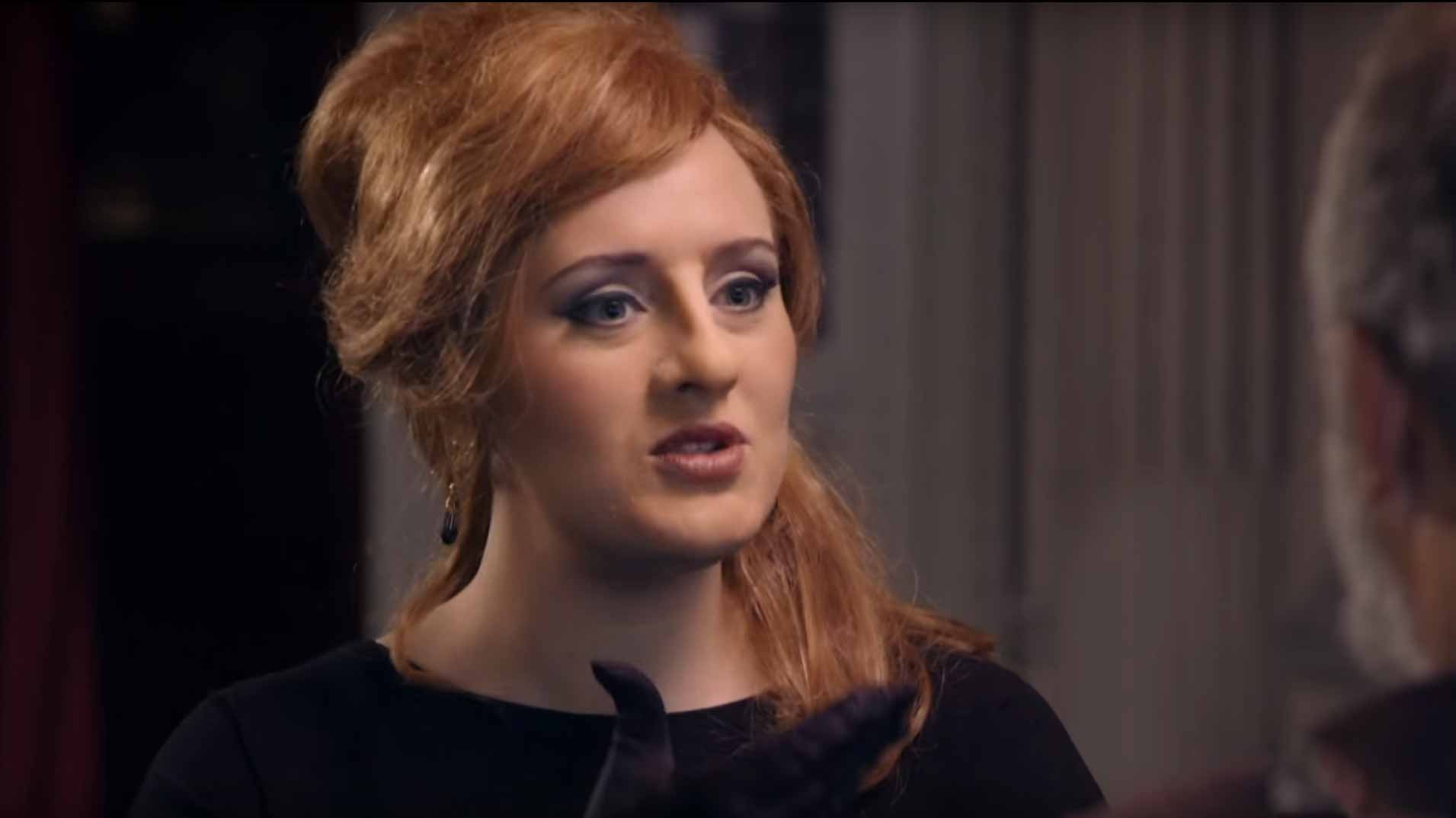 Adele Auditions As An Adele Impersonator