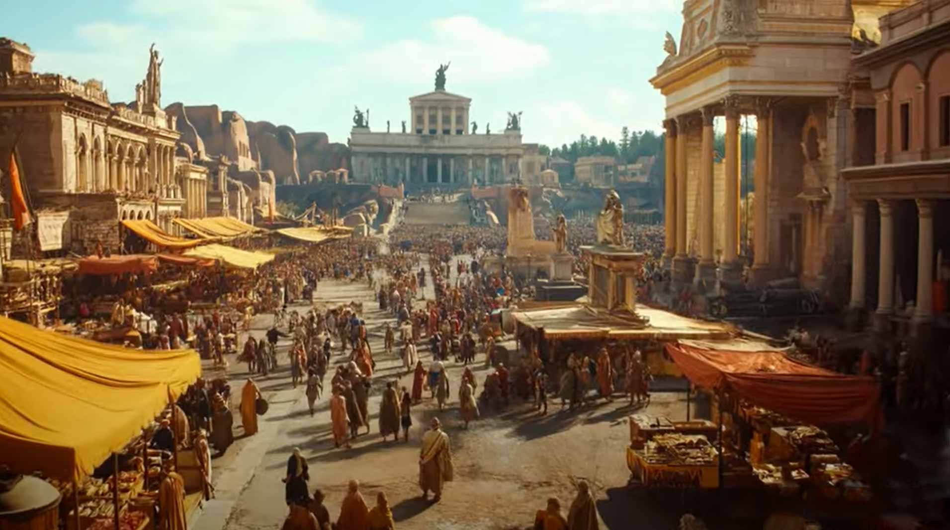 AI Brings Ancient Rome to Life