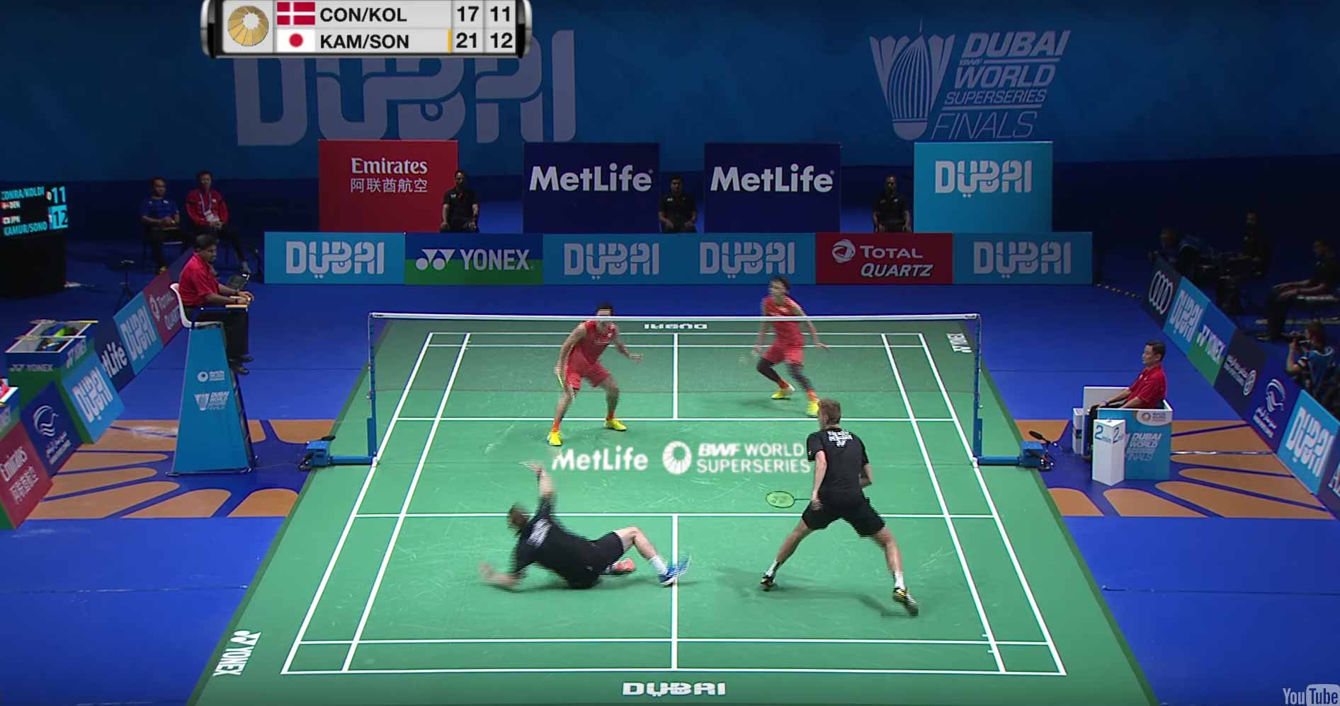 Amazing Badminton Play At The World Superseries 2016 Dubai