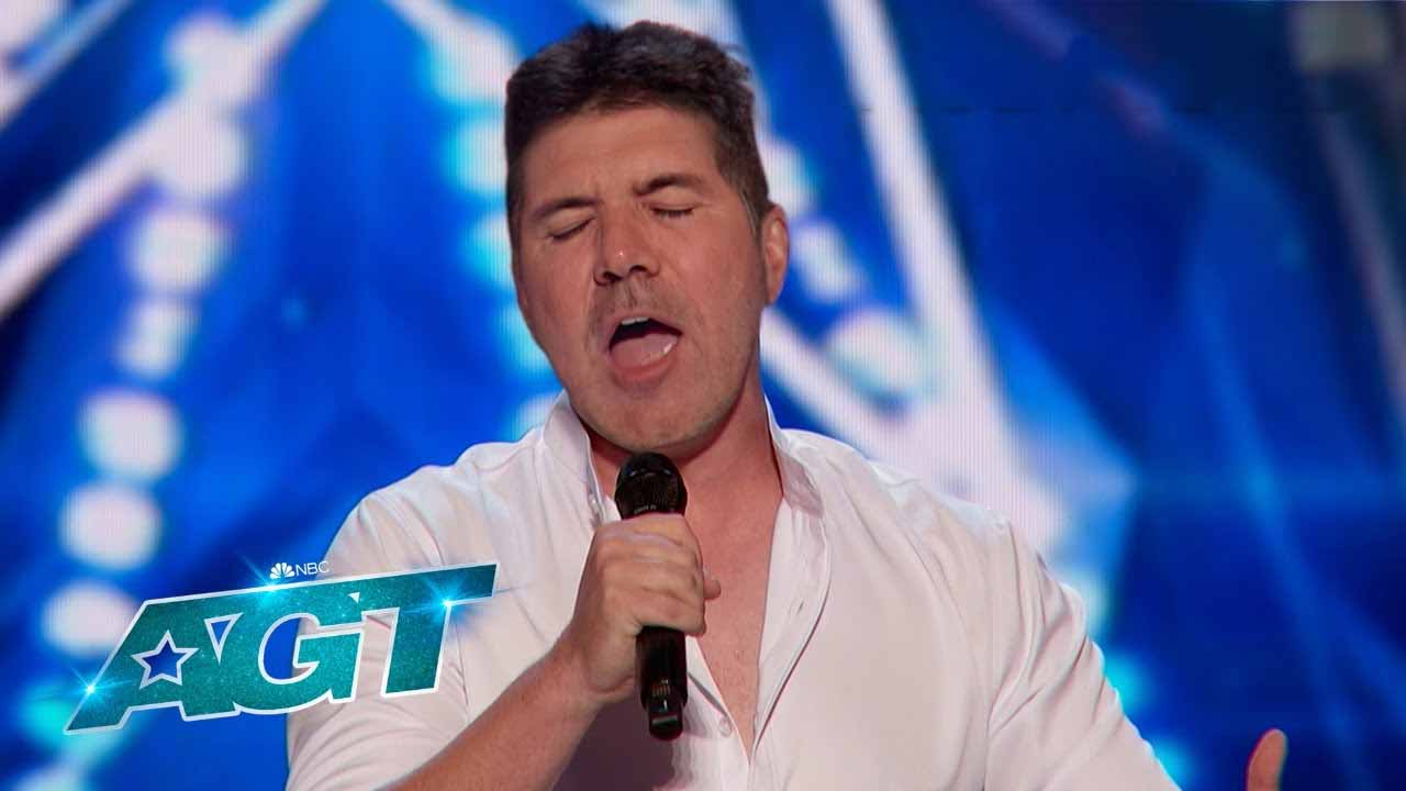 Amazing 'Deep Fake' Technology - Americas Got Talent 2022
