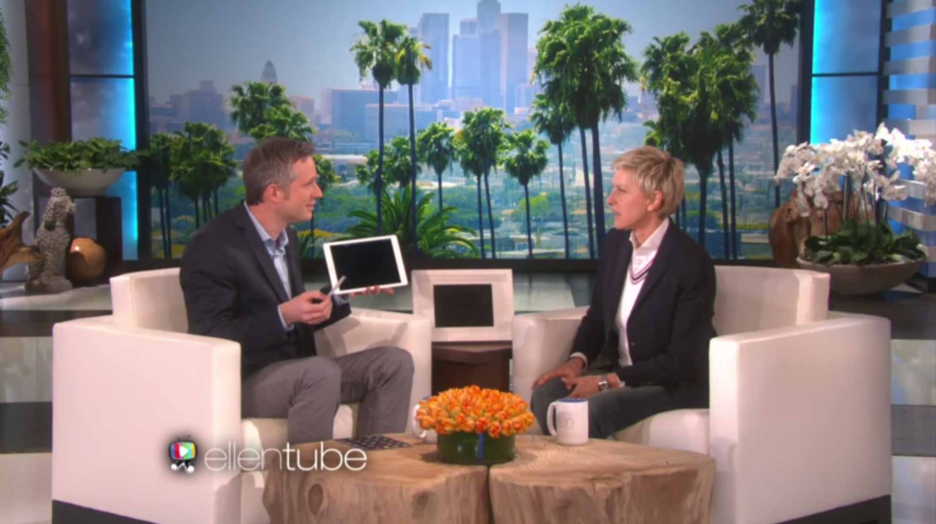 Amazing iPad Magic On The Ellen Show