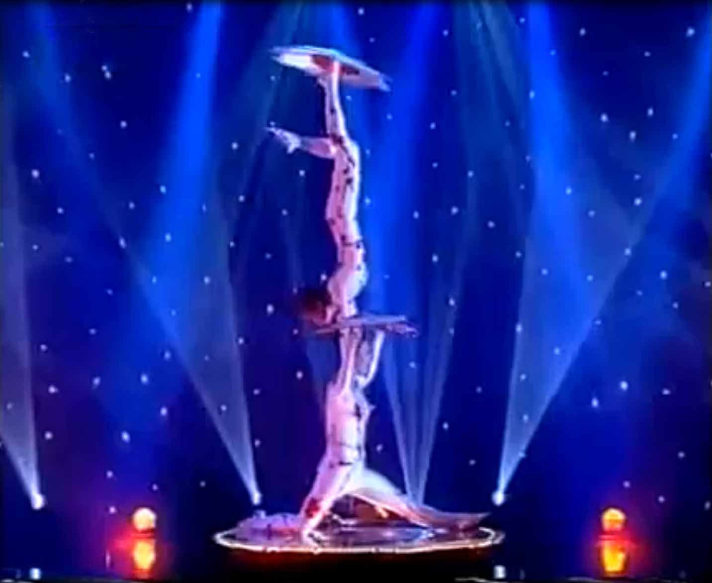 Chinese Acrobatics Duo