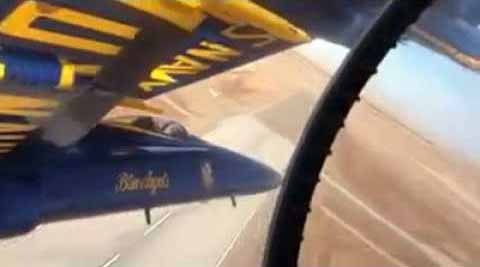 Blue Angels Cockpit View