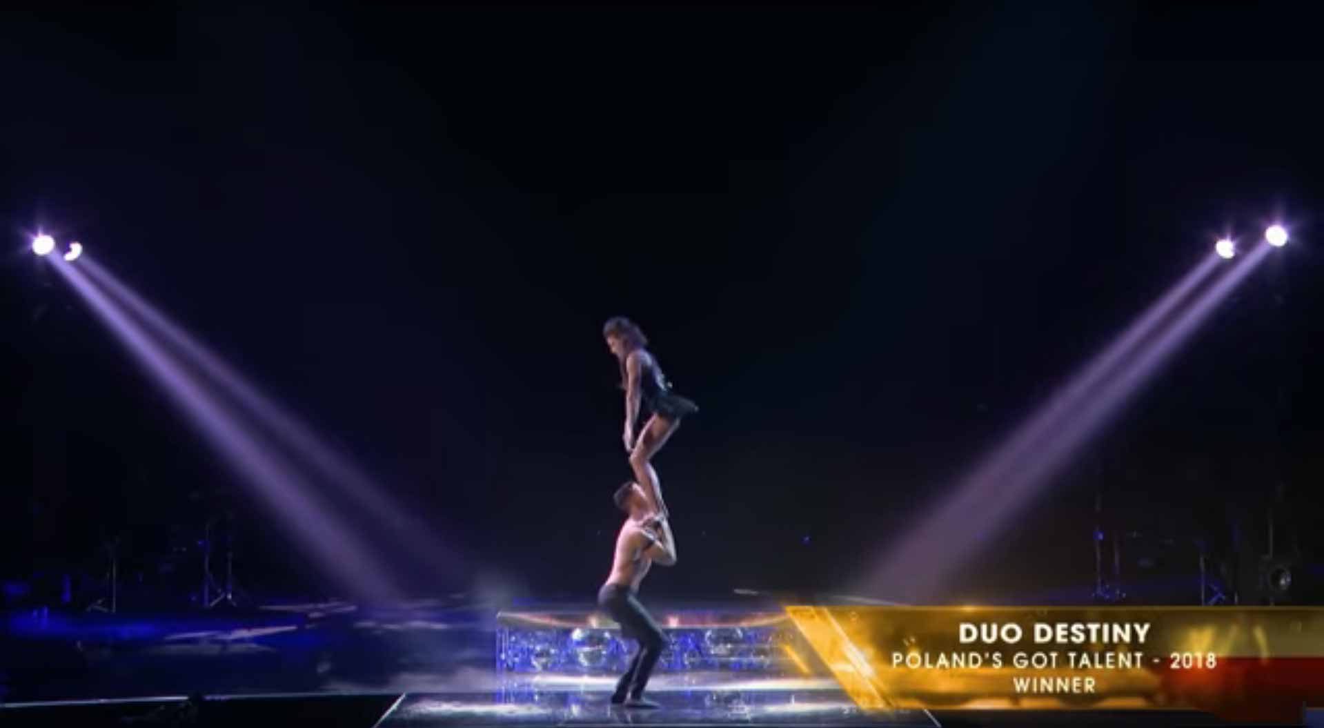 Duo Destiny Amazing Acrobatics - America's Got Talent 2020 The Champions