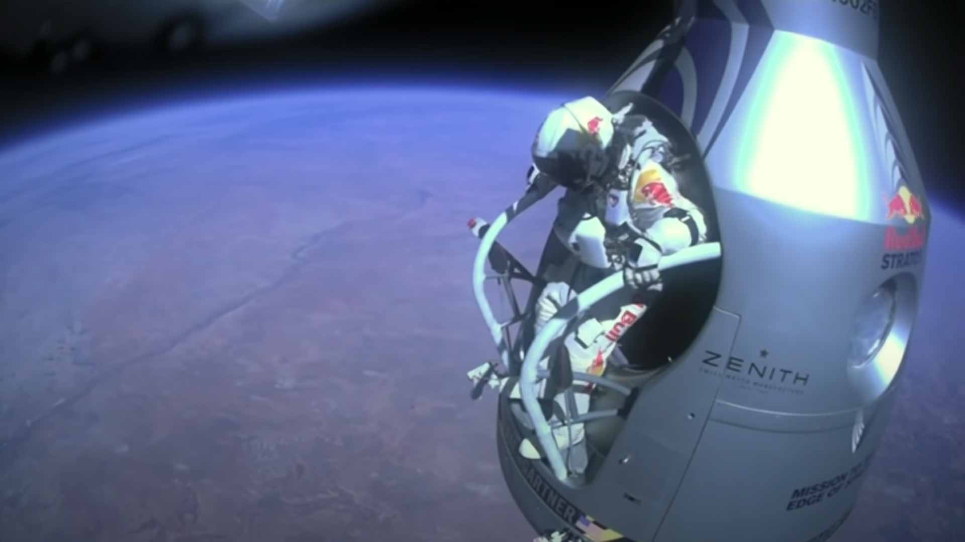 Felix Baumgartner - Chest Cam Footage