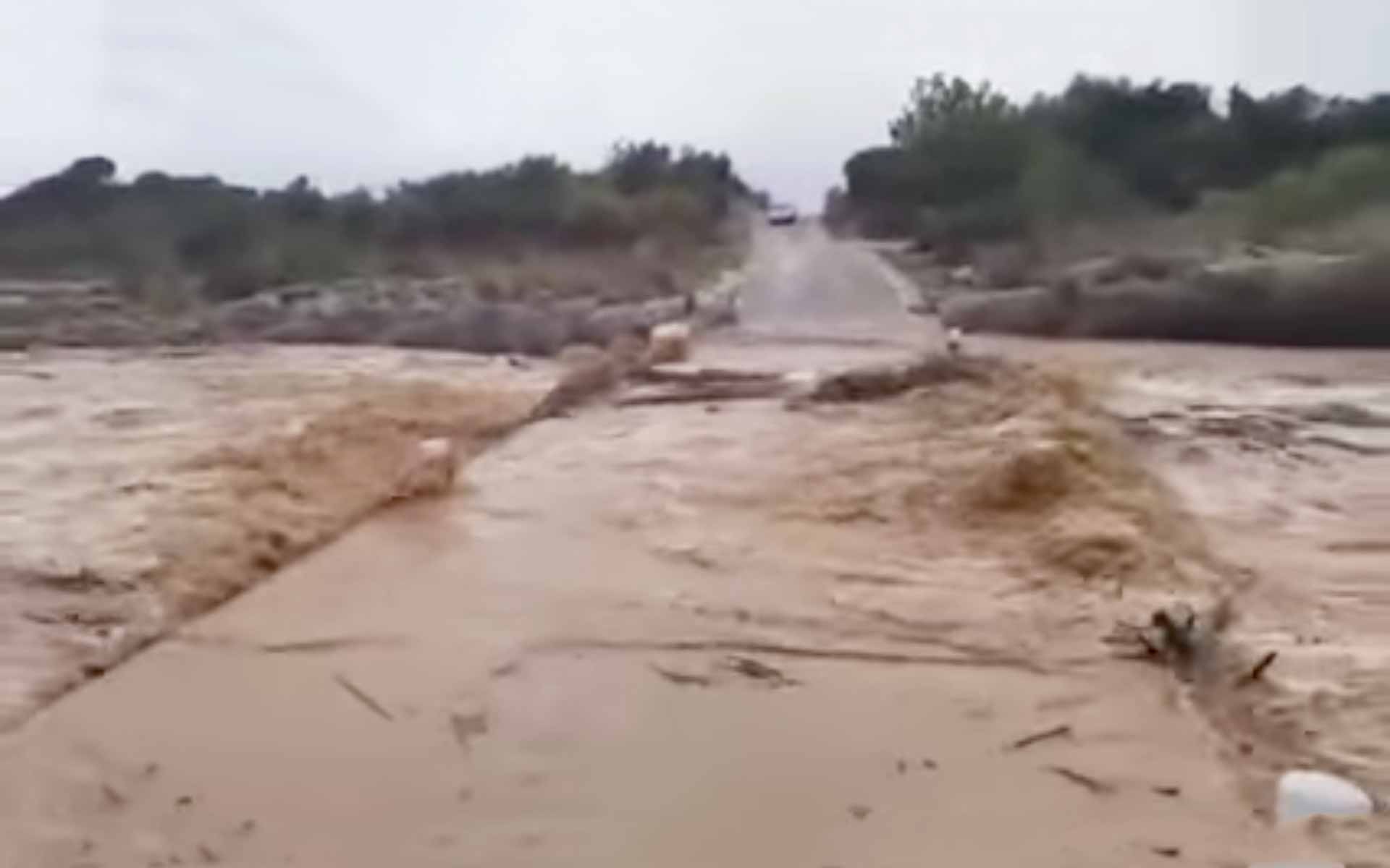 Flash Flood In Spain