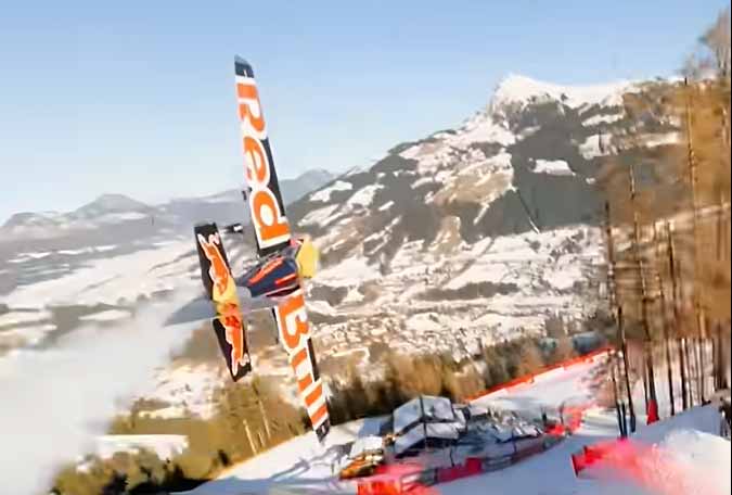 Flying Down the Steepest Ski Slope at 350 km/h