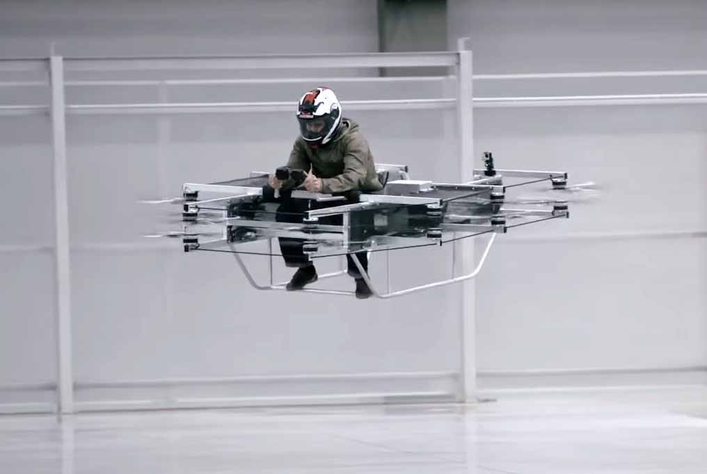 Flying Hoverbike - Made In Russia
