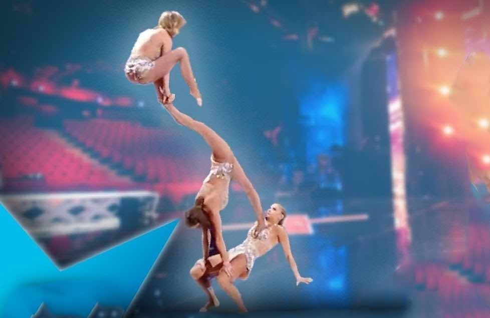 Gravity-Defying Elegance: Three G's Mesmerizing Acrobatic Ballet on ...
