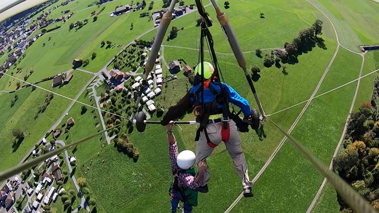 Hang Gliding Adventure In Switzerland