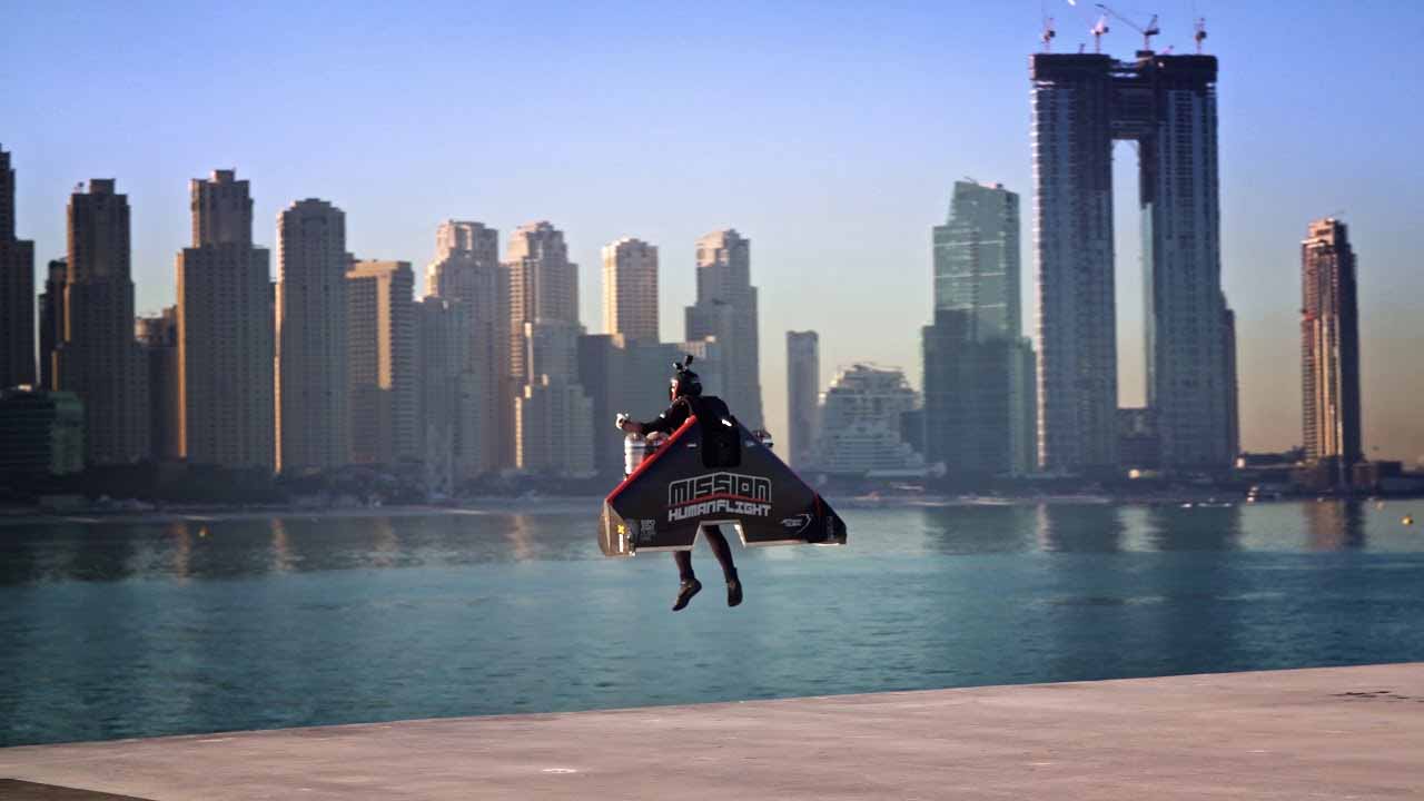 Jetman Dubai Takeoff - Major Milestone In Autonomous Human Flight