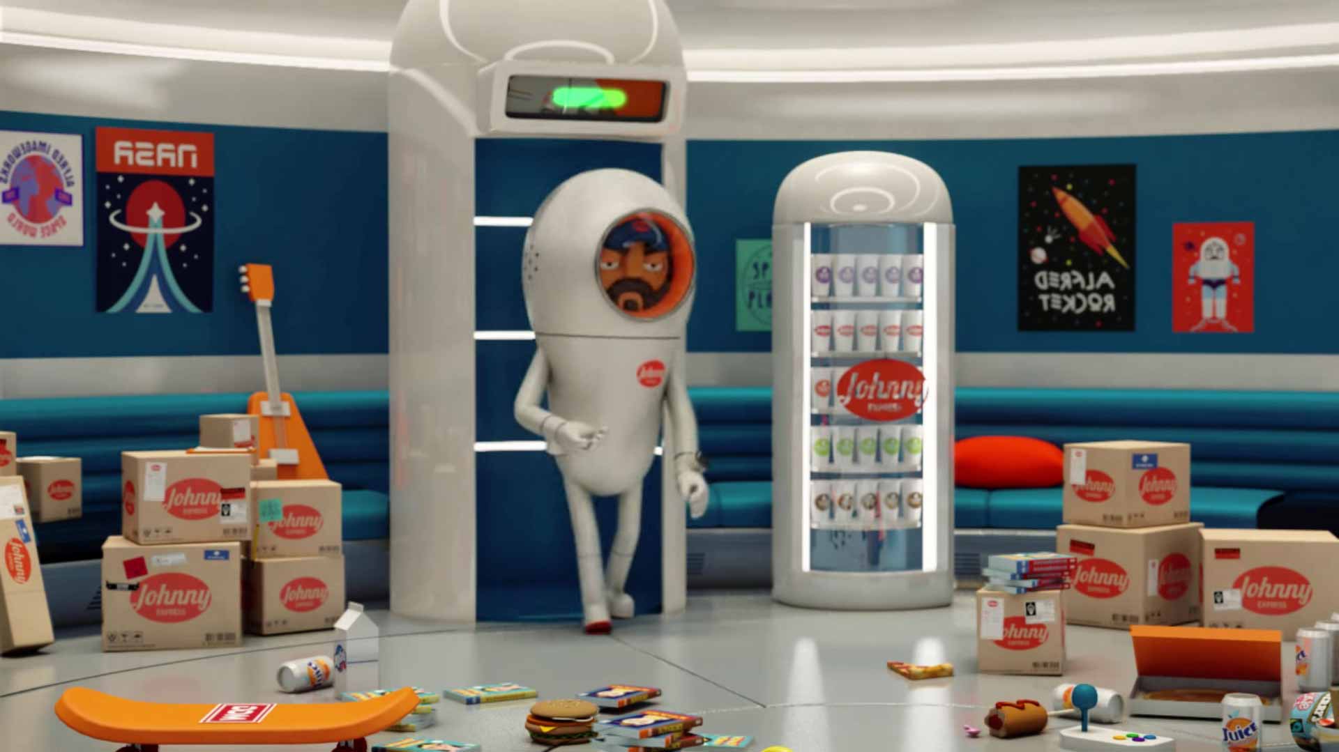 Johnny Express - Sci-Fi Short Film (5 min)