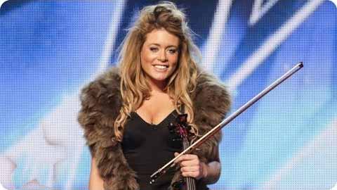 Lettice Rowbotham Performs Violin Pop Music On Britain”™s Got Talent