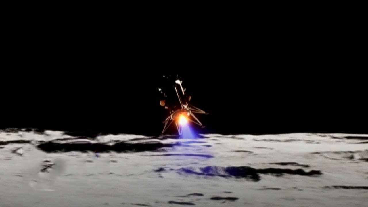 Lunar Lander Touches Down For First U.S. Moon Landing Since 1972
