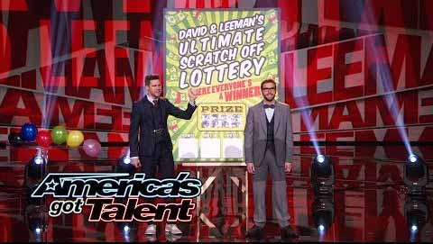 Magician Duo David and Leeman Predict Winning Lottery Numbers - America ...