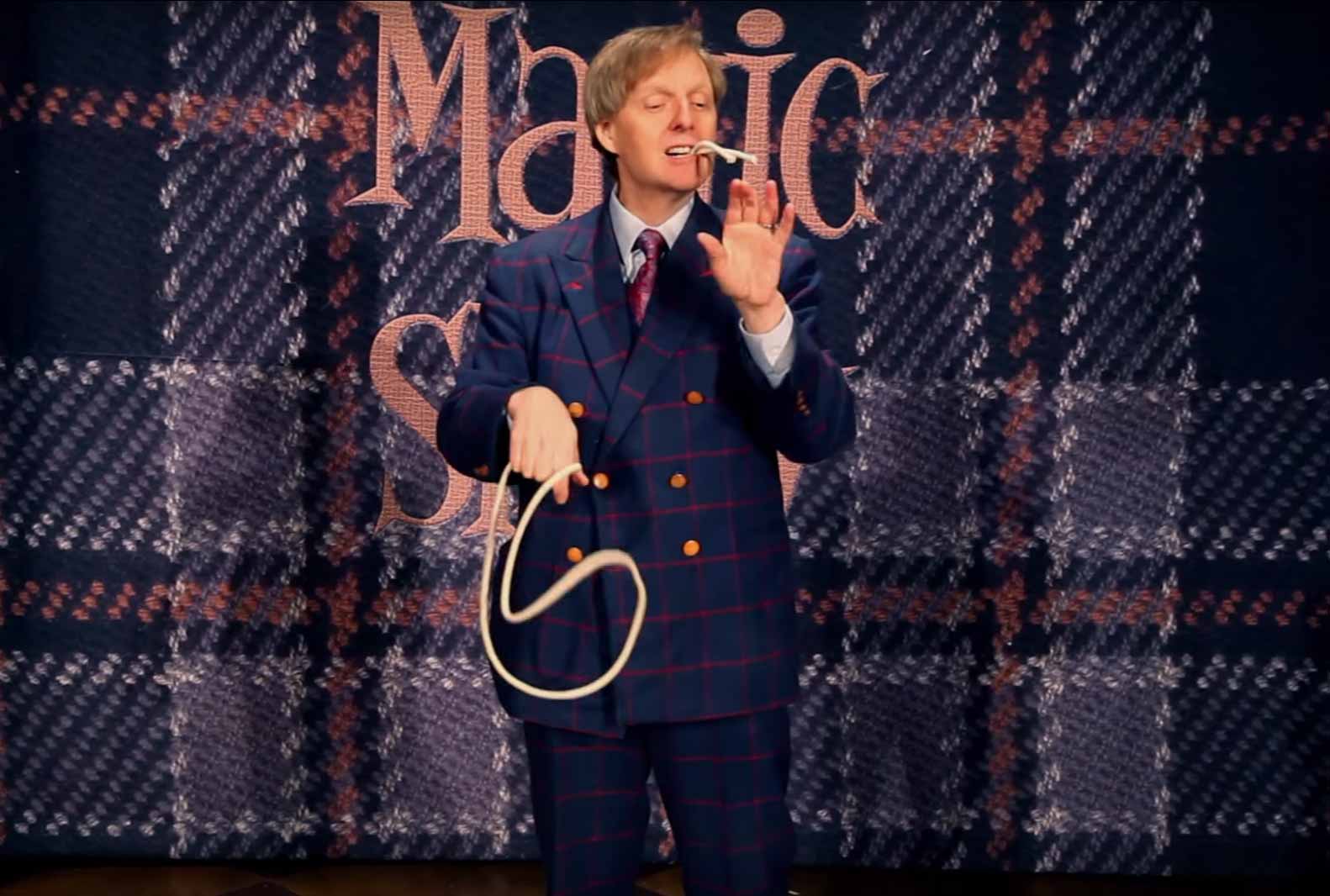 Magician Mac King's Amazing Rope Trick