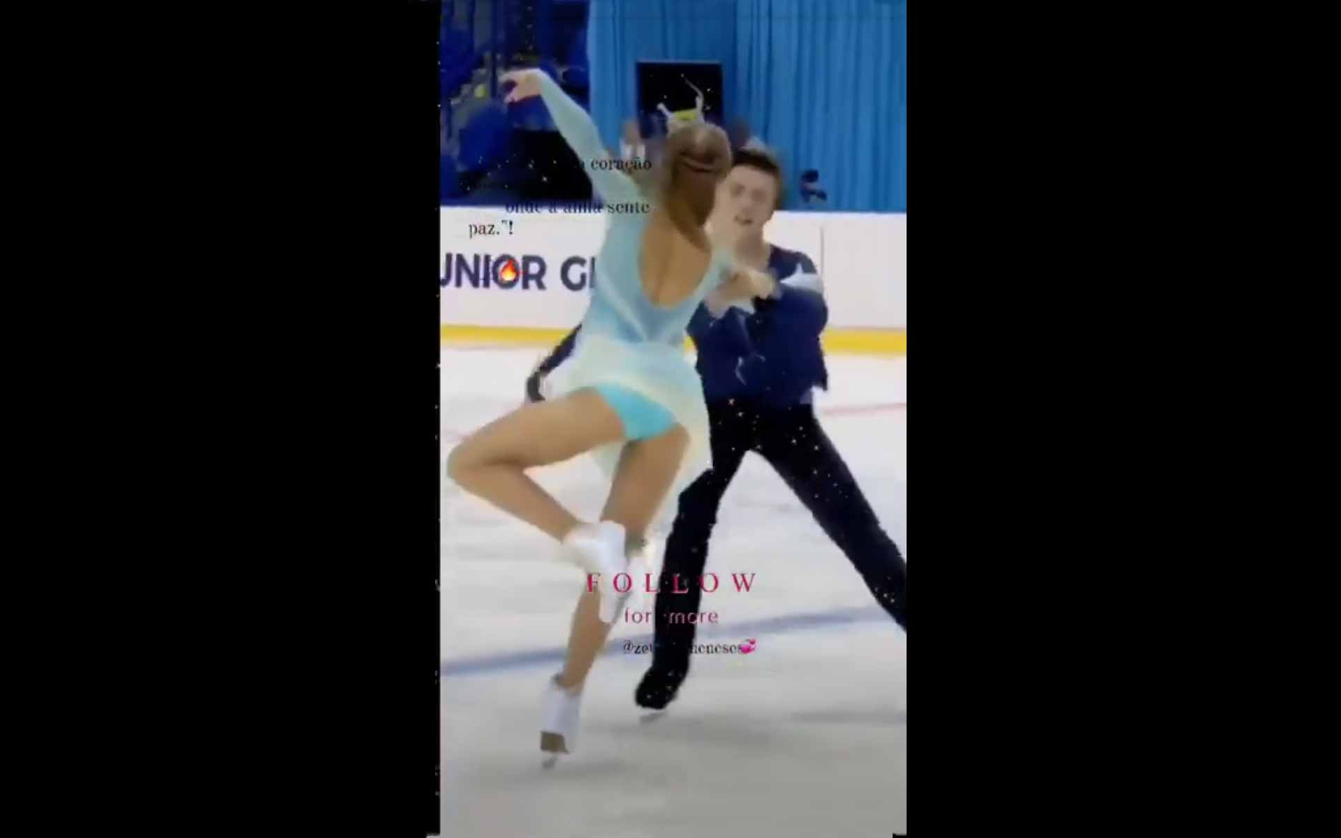 Mesmerizing Moments on Ice: Vasilisa Kaganovskaya and Valery Angelopol