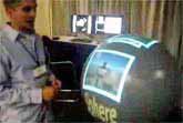 Microsoft's Spherical Computer Display