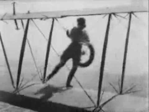 Mid-Air Airplane Repair (1924)