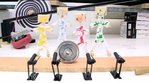 Photography-Themed Rube Goldberg Machine