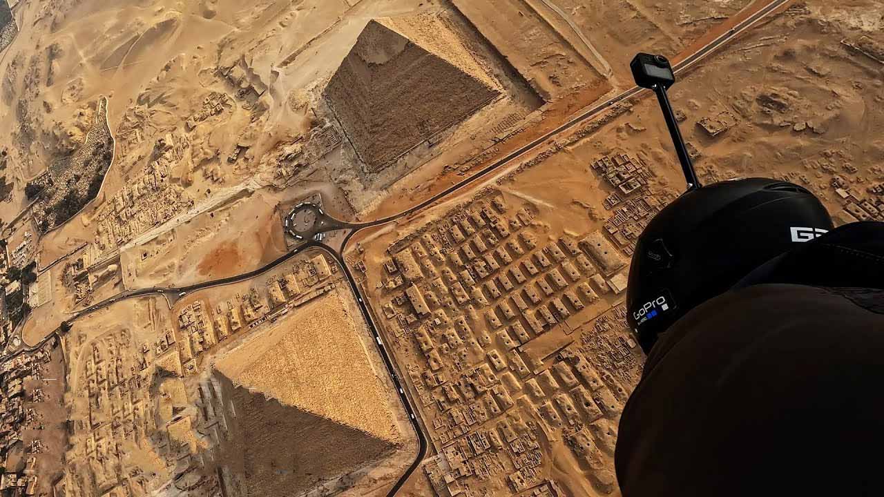 Proximity Flying The Great Pyramids of Giza
