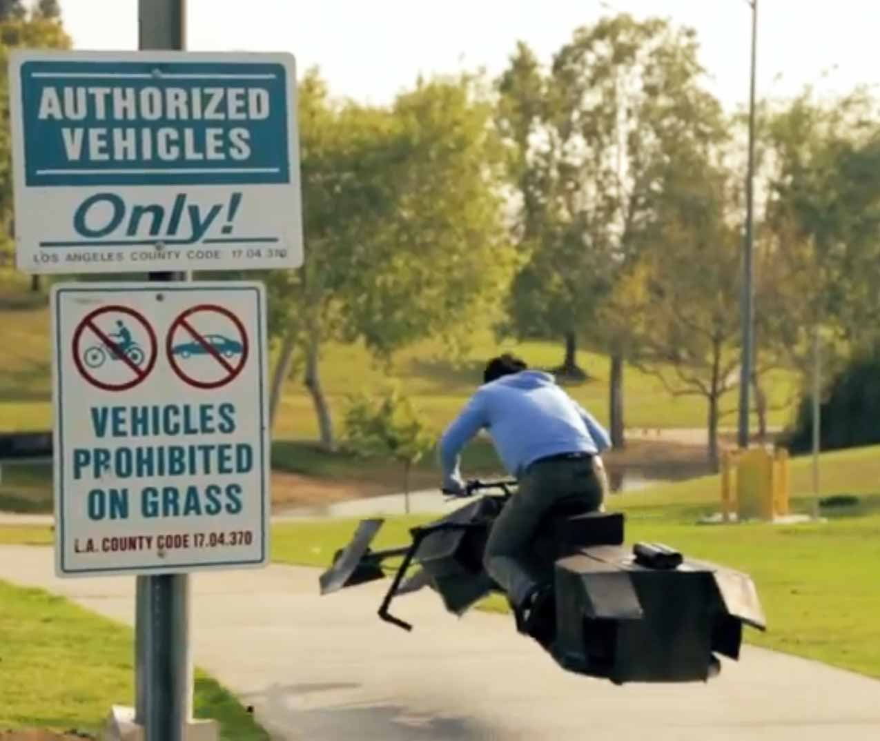 Real Life Star Wars Speeder Bike