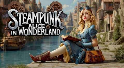 Steampunk Alice in Wonderland: A Stunning Clockwork Fantasy