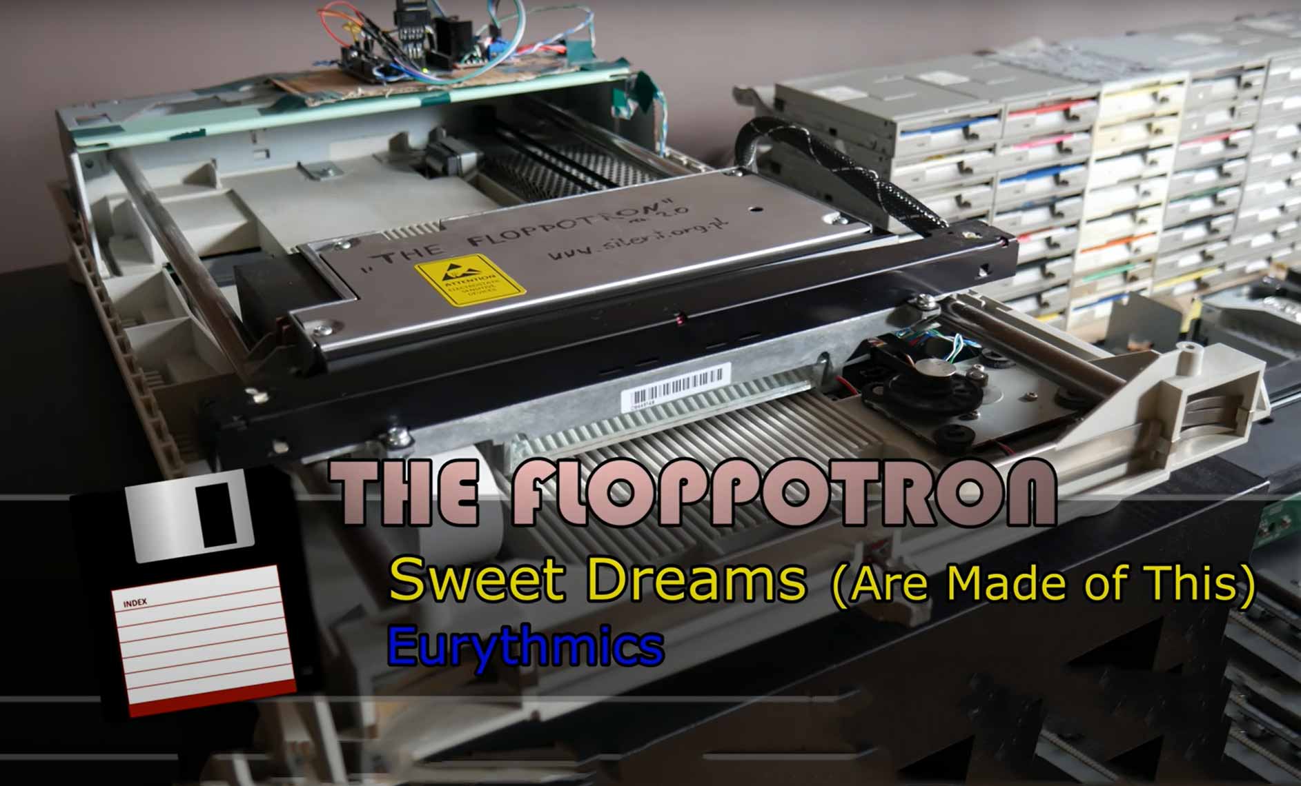 Sweet Dreams on Floppy Disks - The Floppotron Orchestra Strikes Again