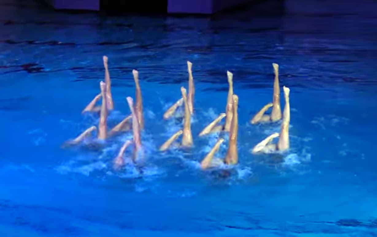 Synchronized Swimming - 2018 Olympic Champions Show - Team Russia