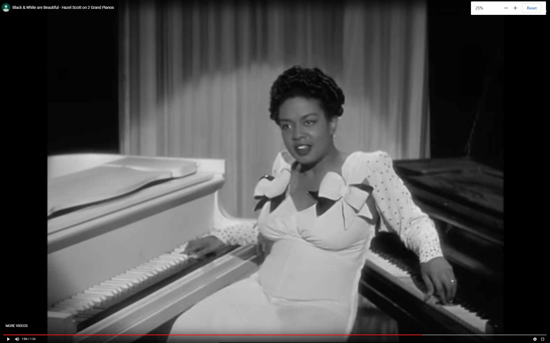 The White Keys and The Black Keys - Hazel Scott