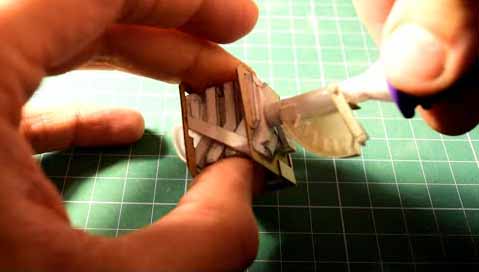 Tiny V-8 Engine Made Of Paper Actually Works