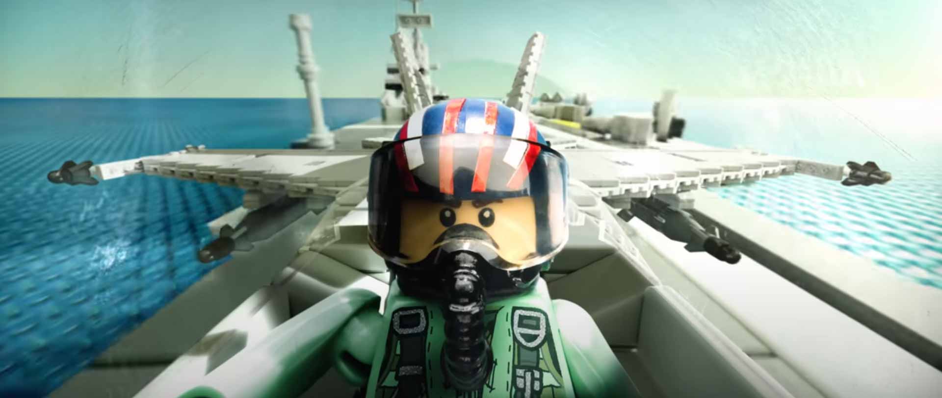 Top Gun: Maverick - Trailer in LEGO