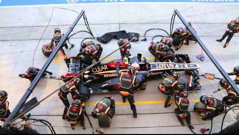 Ultra Fast Formula One Pit Stop