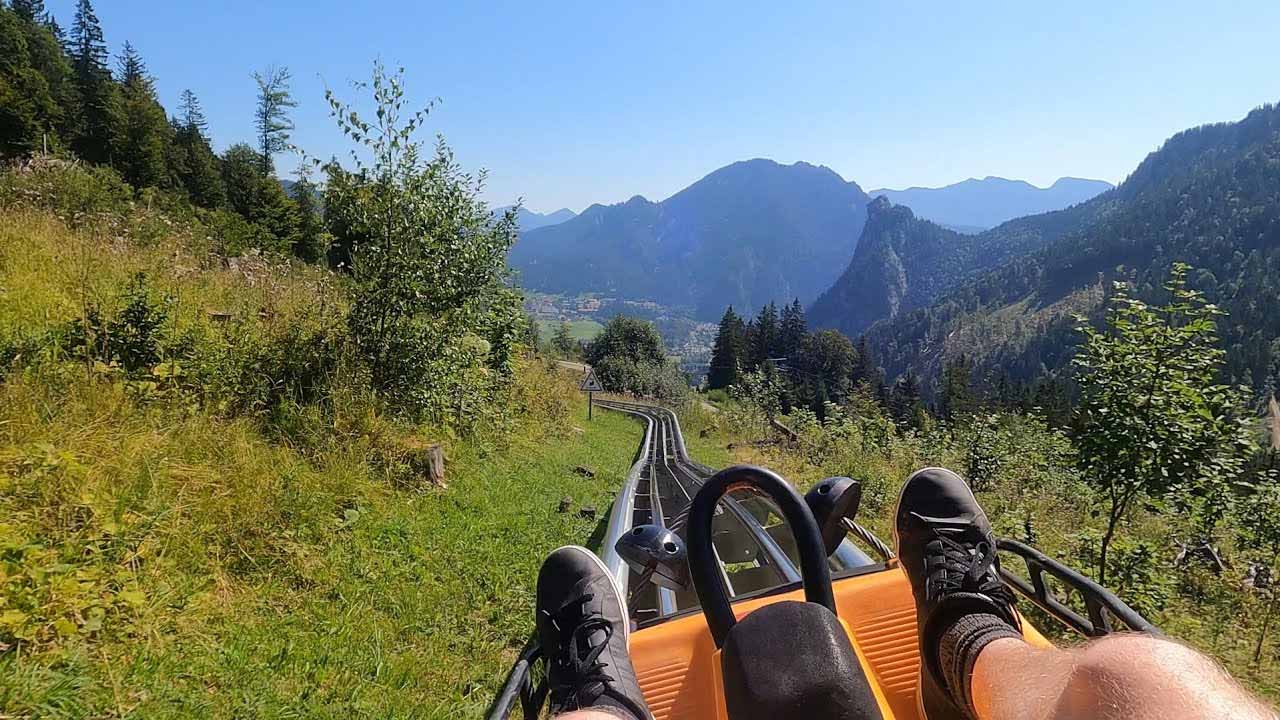 Unleashing the Oberammergau Alpine Coaster - No Brakes - Pure Adrenaline!