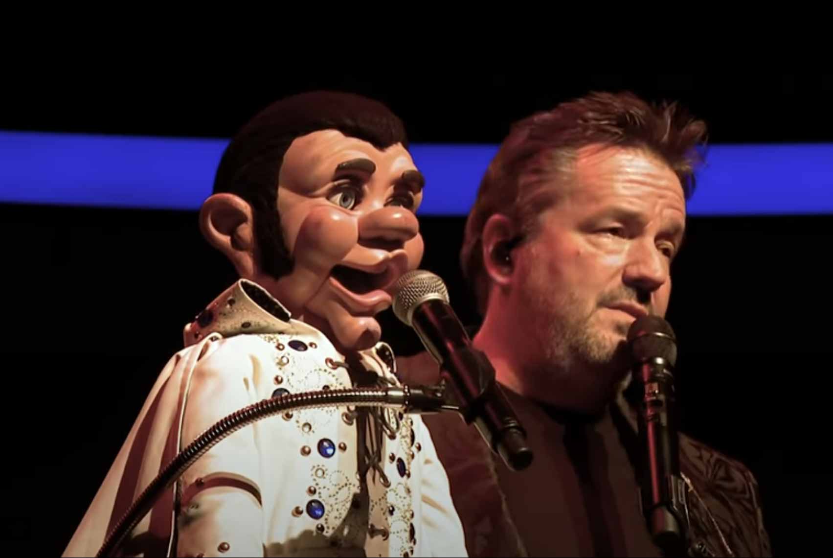 Ventriloquist Terry Fator And His Puppet Cover Elvis Presley