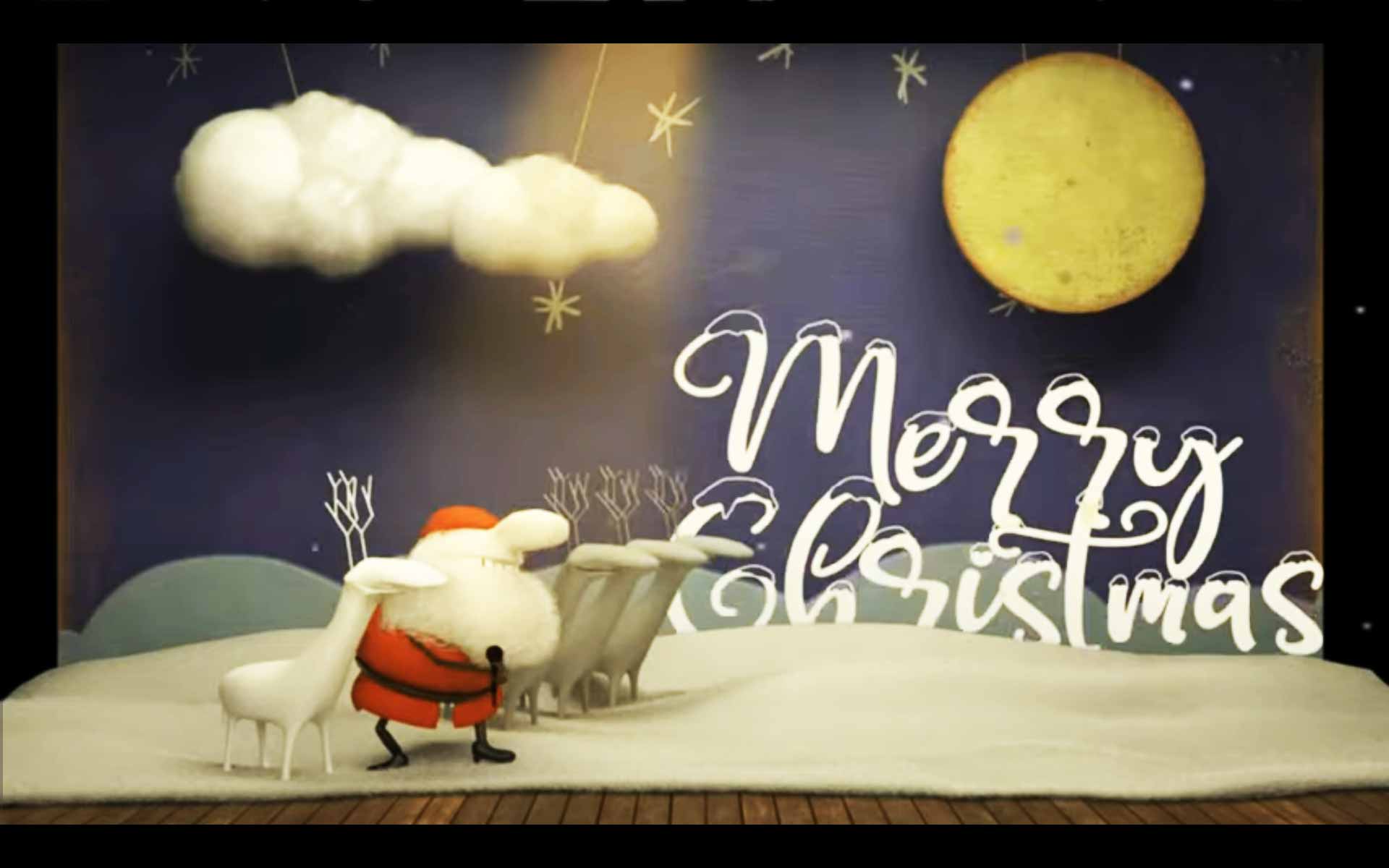 'White Christmas' by The Drifters - 3D Animation